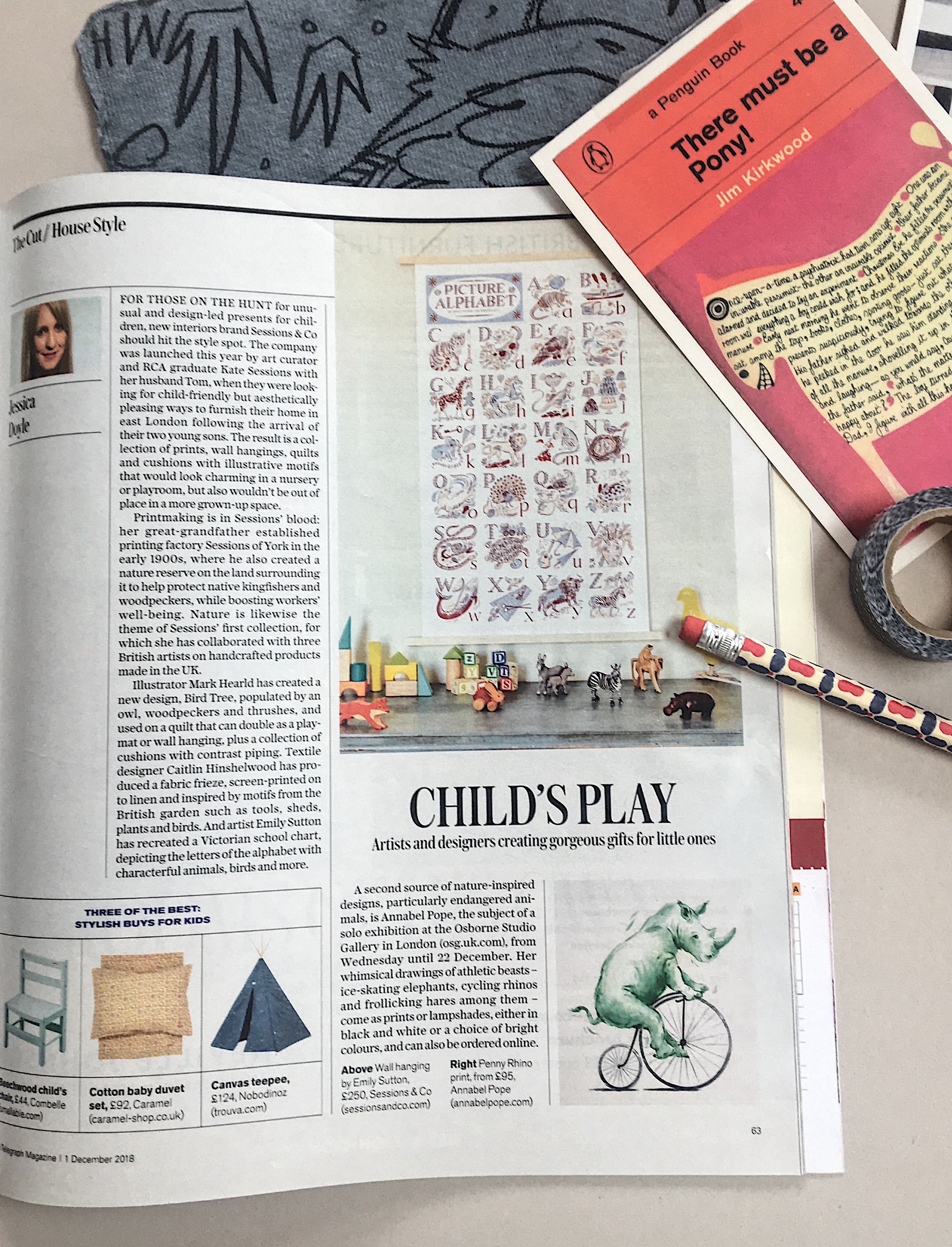 Telegraph Magazine – Sessions & Co.