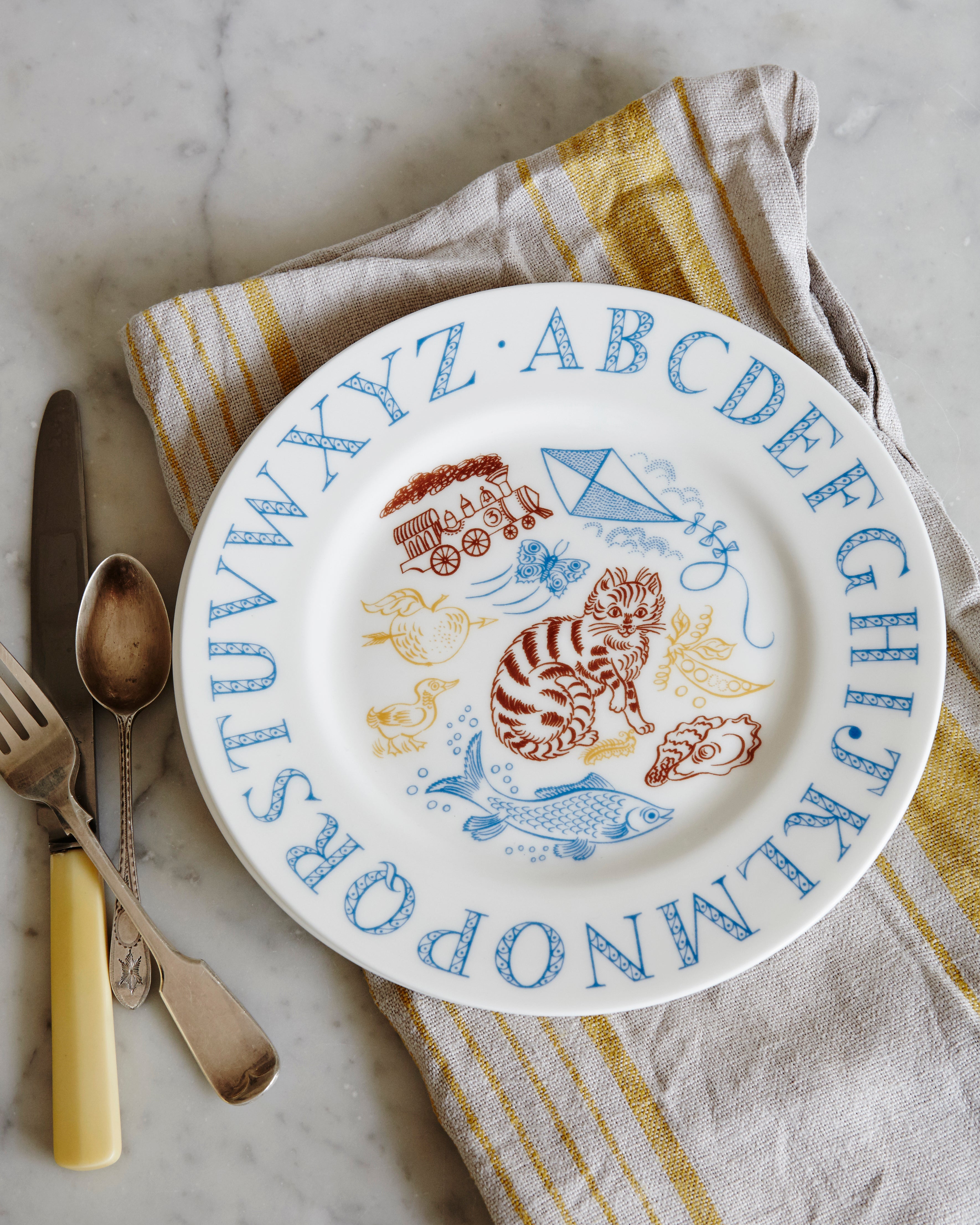 Alphabet Plate by Emily Sutton – Sessions & Co.